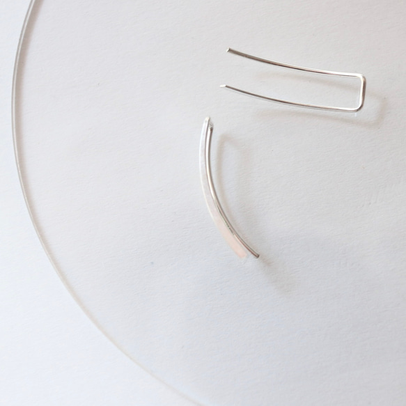 s925 シングルライン シルバーイヤーカフ 金属アレルギー対応 ピアス イヤリング イヤーカフ vivid market 通販 ...