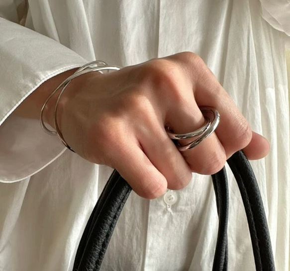 cross ring / silver 指輪・リング Lachic 通販 16323510｜Creema(クリーマ)