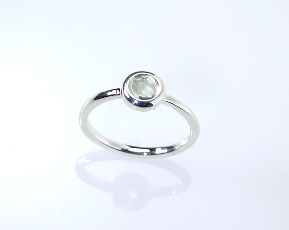 Pt900 ローズカット・グリーンアメシストリング 0.58ct 指輪・リング Atelier Ozaki 通販 16333329｜Creema(クリーマ)