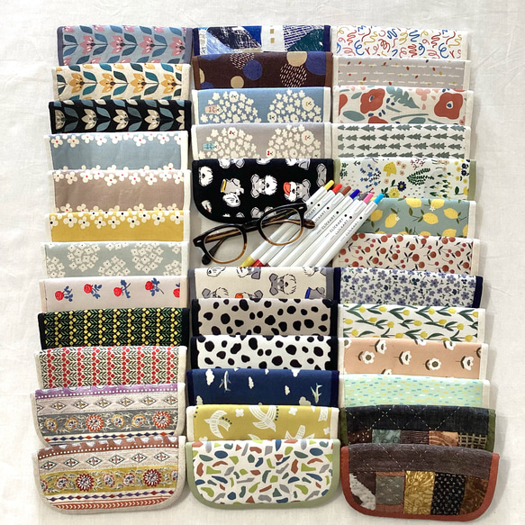 メガネケース＊ペンケース＊ミモザ＊花柄＊ドット＊犬＊眼鏡ケース＊プレゼント＊サングラス＊メガネ メガネケース m i r i m i 通販 ...