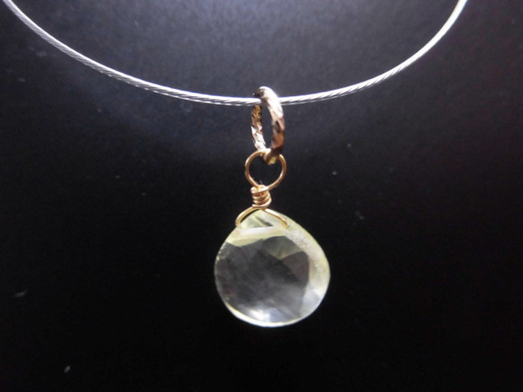 【SALE】【14KGF】宝石質レモンクォーツの1粒ピアス A26￥940→￥500 ペンダントトップ KAZEYA－かぜやー 通販｜Creema(クリーマ)