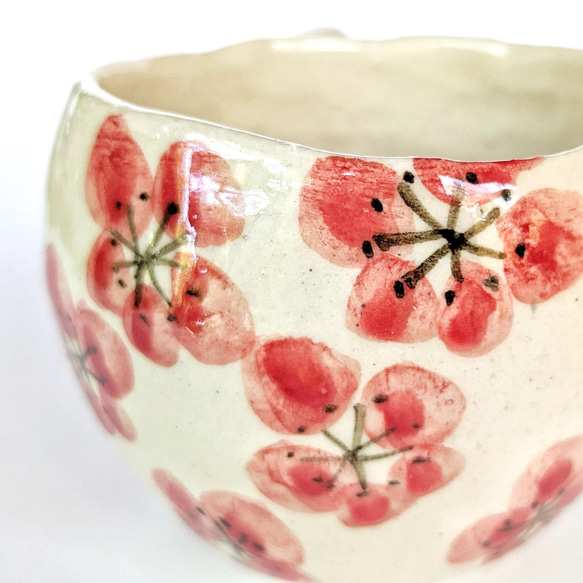 ★即納可能★ コーヒーカップ 梅 手びねり A マグカップ しののめラボ 通販 16352878｜Creema(クリーマ)