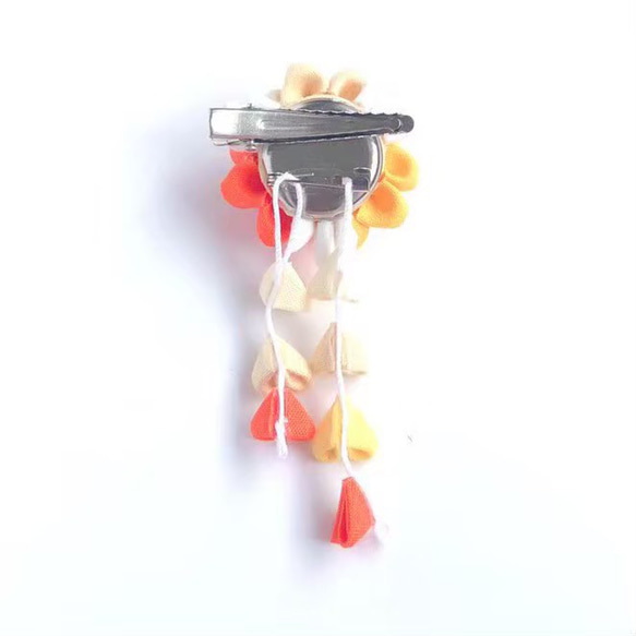 【送料無料】no.51 ⁂つまみ細工⁂ 2way ブローチ 髪飾り その他ヘアアクセサリー nico☺︎ 通販｜Creema(クリーマ)