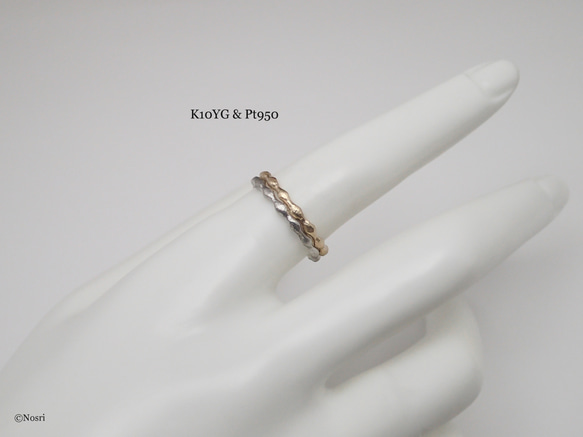 ニュアージュ リング（K10YG） 指輪・リング Nosri〔ノスリ〕 通販 16372568｜Creema(クリーマ)