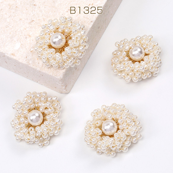 B1325 4個 ワイヤビーズカボション 25mm 2X（2ヶ） デコパーツ beads&parts【プロフ必読】 通販 16377859 ...