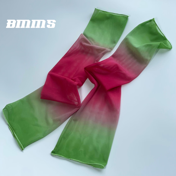 peach arm cover アームカバー アームウォーマー 手染め その他ファッション雑貨 BMMS 通販｜Creema(クリーマ ...