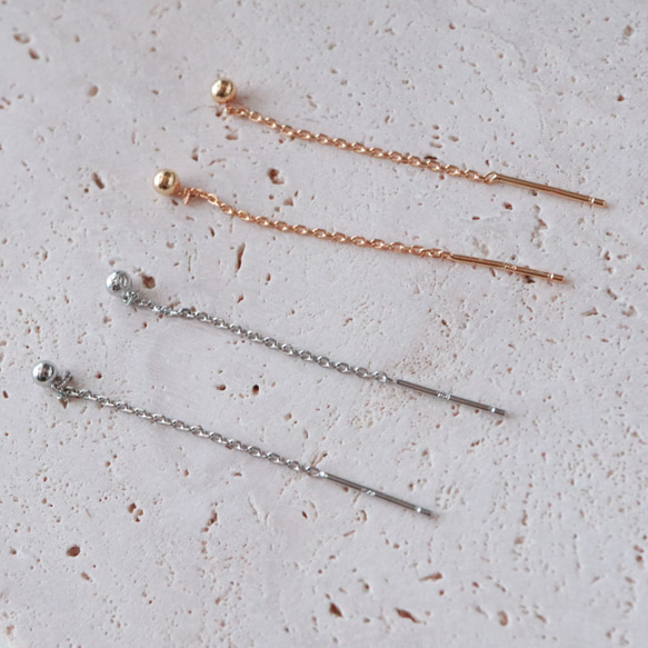 ピアス アメリカンピアス シルバー925 揺れるピアス 華奢 /SV925 イヤリング・ノンホールピアス Repisol 通販 ...