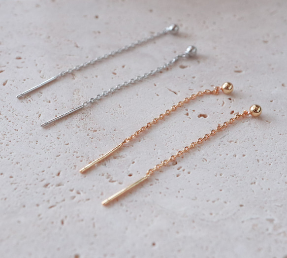 ピアス アメリカンピアス シルバー925 揺れるピアス 華奢 /SV925 イヤリング・ノンホールピアス Repisol 通販 ...