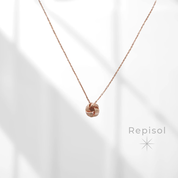 結び目 ネックレス /サージカルステンレス ネックレス・ペンダント Repisol 通販 16407119｜Creema(クリーマ)