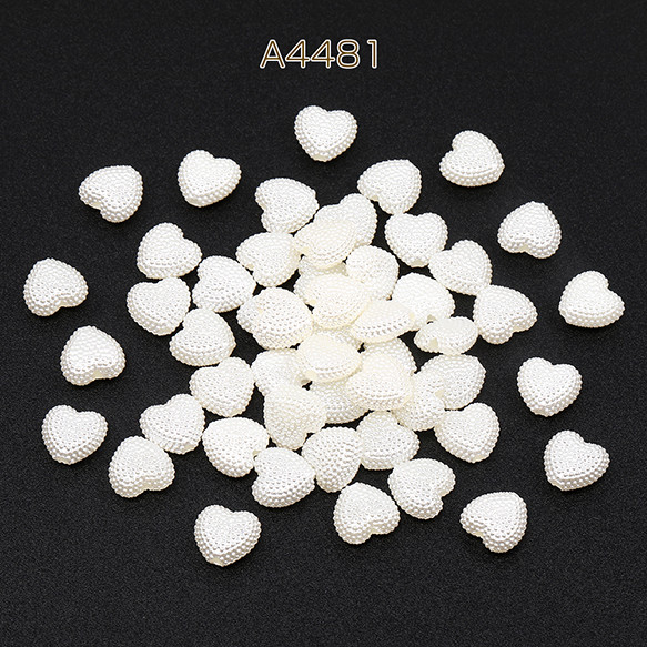 A4481 120個 アクリルビーズ ハート型 11.5×12mm 3X（40ヶ） ビーズ beads&parts【プロフ必読】 通販 ...
