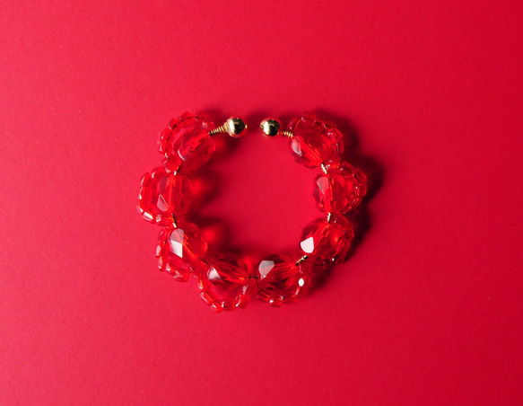 ＜Rollo～イロヅクビジュー～＞イヤーカフ『 Cherry × Berry 』 イヤーカフ m i n e 通販 16409859 ...