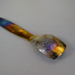 titanium spoon・チタンスプーン・165ミリ・strong・ice cream その他キッチン小物 ねこへい工房（コブ） 通販 ...