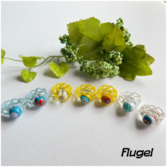 yo-yo- ring 全3色 指輪・リング としこ 通販｜Creema(クリーマ) 16436874