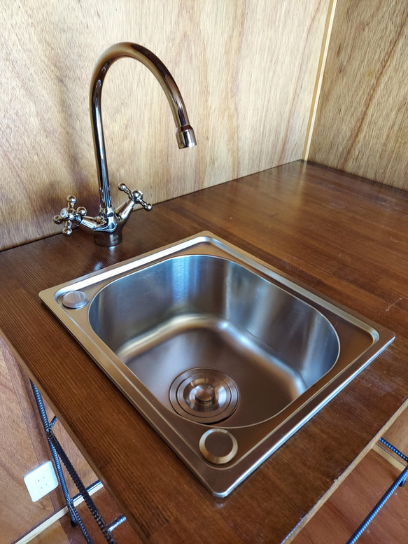 フレームミニキッチン900 IKEAミキシングレバー付 その他調理器具 あけぼの工務店 通販 16450935｜Creema(クリーマ)