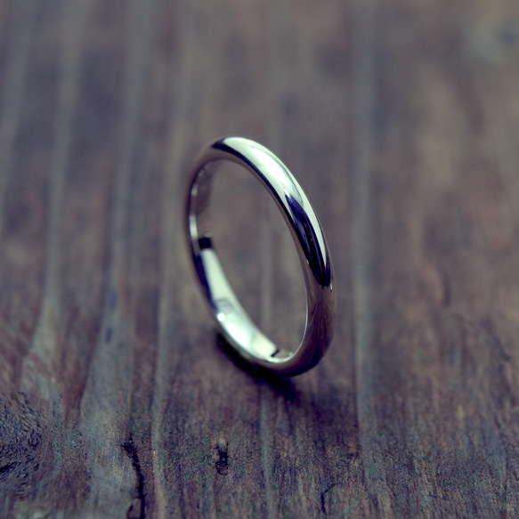 Sleek Ring 2.4mm シルバーリング オーダー制作 / 受注生産（甲丸形状） 指輪・リング ATELIER HOGARAKA 通販 ...