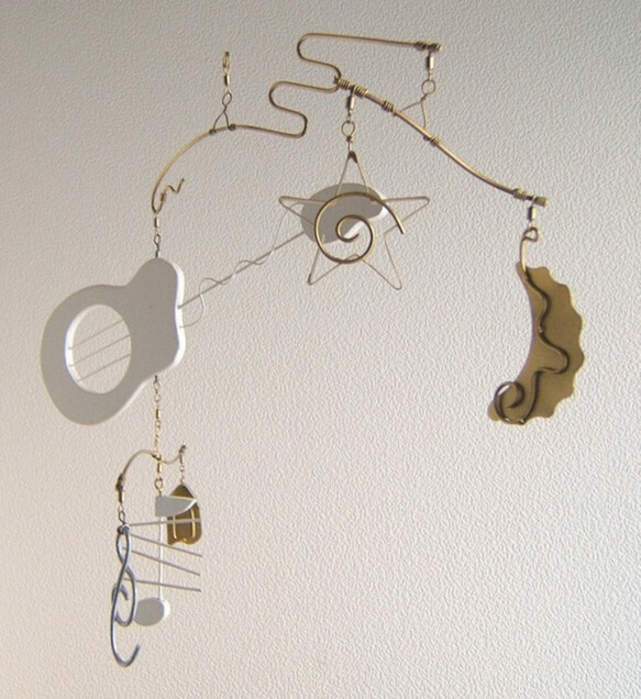 奏は風にのって～風奏(Fu-sou)Ⅱ モビール GOTTA 通販 16467546｜Creema(クリーマ)