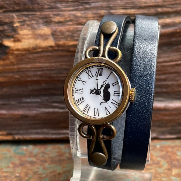 『CAT』 クォーツ式手作り腕時計 SBQ-6025-CAT 腕時計 KEN HAND MADE WATCH 通販 16469229 ...
