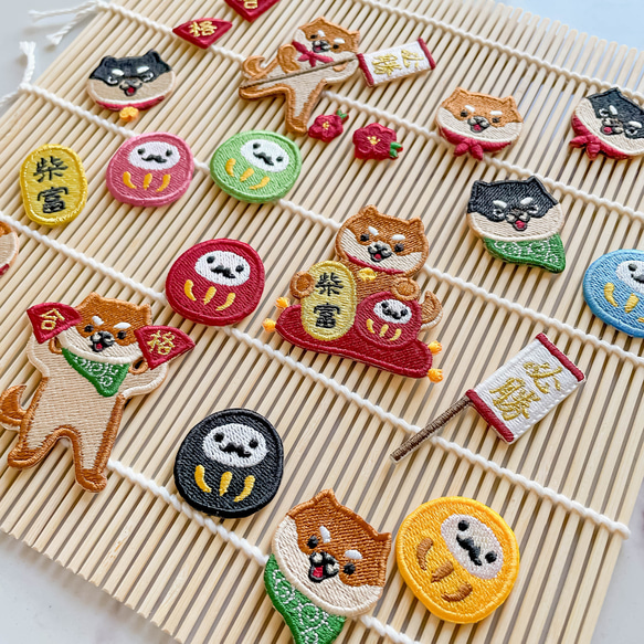 【Shiba Inu Pray】アイロン刺繍ステッカー スーツケースステッカー 防水ステッカー シール・ステッカー LDOHM 愜意的女子手做 ...