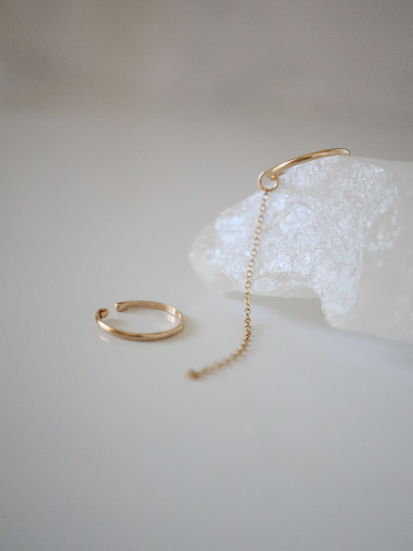 14kgf Rin イヤーカフ イヤーカフ simpRay 通販 16486520｜Creema(クリーマ)