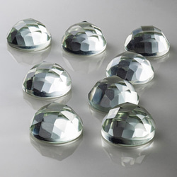 1粒売り 宝石質グリーンアメジストAAA ラウンド カボションカット8×8mm 天然石 ベリーズファームジュエリー 通販 16500070 ...