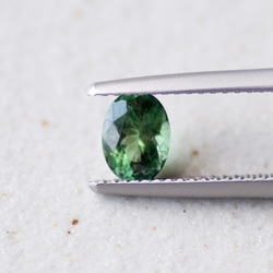 グリーン・アパタイト＊オーバル・カット＊0.70ct＊6.5×4.7mm＊AP-009 天然石 AKgems by 秋山貴金属装身具店 通販 16500620｜Creema(クリーマ)