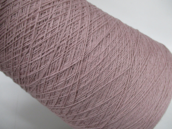 2/28番手 カシミヤ100%くすみピンク420g 毛糸 間島福平商店 通販 16504103｜Creema(クリーマ)