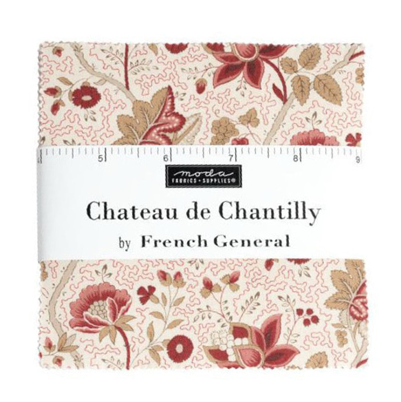 「Chateau de Chantilly」 チャームパック moda 生地 カットクロス フレンチジェネラル はぎれ studio ...