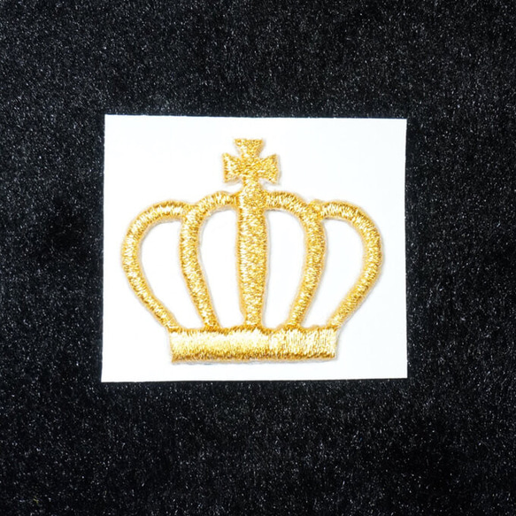 ★刺繍シール／ステッカー★ 王冠 クイーン その他インテリア雑貨 studio yossy 通販 16512253｜Creema(クリーマ)