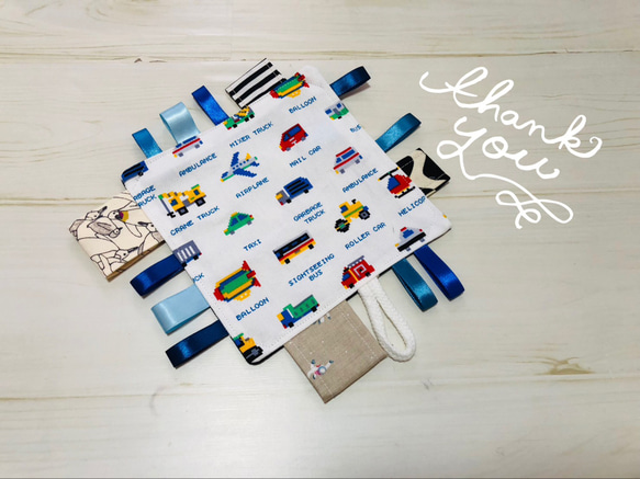 【ベビー おもちゃ カシャカシャ布おもちゃ】乗り物 おもちゃ・人形 comoru 通販 16519151｜Creema(クリーマ)