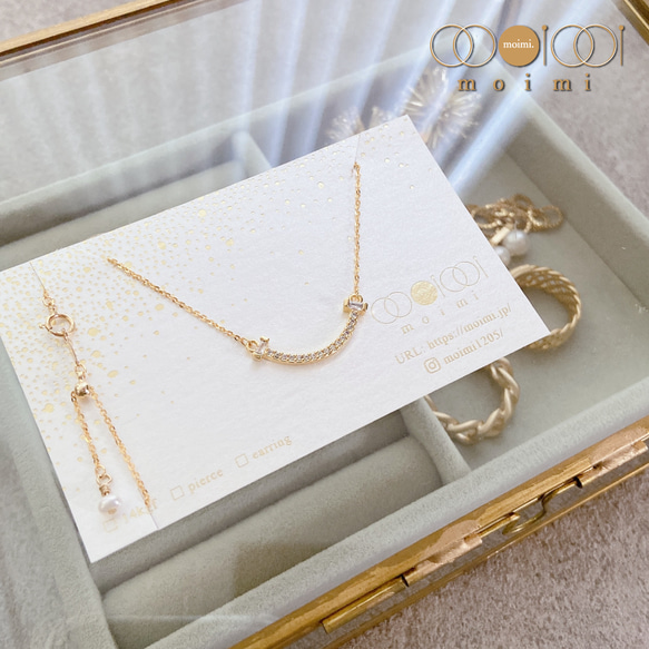 Tスマイル ネックレス /14kgf変更可能 ネックレス・ペンダント イニシャルネックレス専門店moimi. 通販 16522537｜Creema(クリーマ)