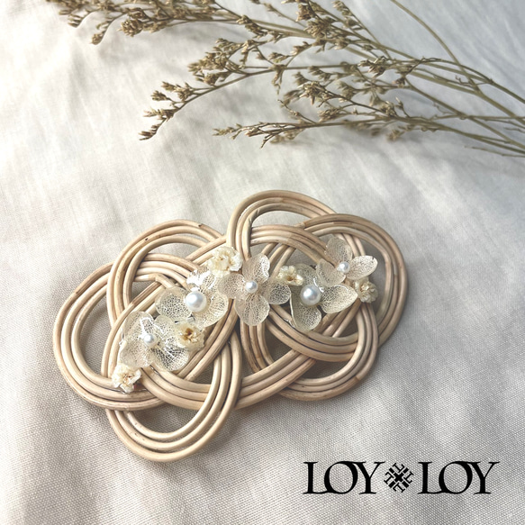 ラタンバレッタ ブローチ LOYLOY 通販｜Creema(クリーマ) 16524116