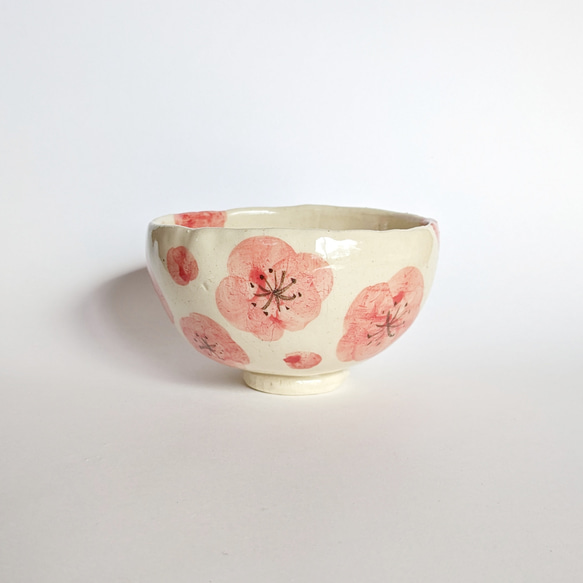 ★即納可能★ ご飯茶碗 梅 手びねり 大きめ B 茶碗・めし碗 しののめラボ 通販 16533850｜Creema(クリーマ)
