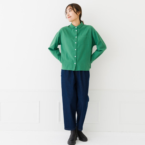 コットン起毛アトリエブラウス シャツ kermu 通販 16534740｜Creema(クリーマ)