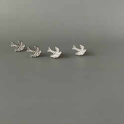 Bird*【ear cuff】 ピアス（スタッド・一粒） ümana 通販 16537618｜Creema(クリーマ)
