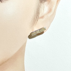 淡水ケシパール スタッドピアス14kgf 2way ピアス（スタッド・一粒） marjoram 通販 16544918｜Creema(クリーマ)