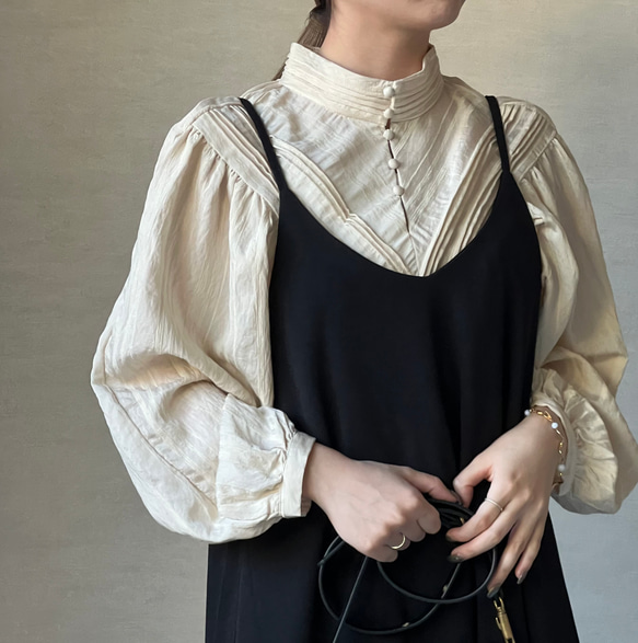 【完売】クラシカルで大人なブサムデザインがたまらない ゆったりオーバーサイズ長袖トップス【ブサムトップス】 チュニック ...