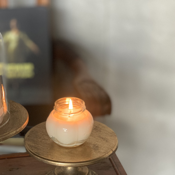 期間限定 金木犀×無花果 アロマキャンドル キャンドル・キャンドルホルダー ameri candle 通販 16577036｜Creema(クリーマ)