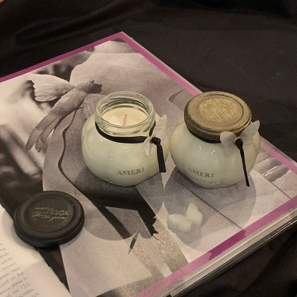 期間限定 金木犀×無花果 アロマキャンドル キャンドル・キャンドルホルダー ameri candle 通販 16577036｜Creema(クリーマ)