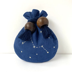 まんまるミニ巾着(星座) Sサイズ 巾着袋 UPPER TREE FACTORY 通販 16591699｜Creema(クリーマ)