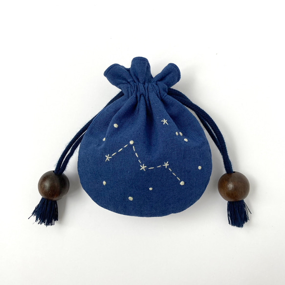 まんまるミニ巾着(星座) Sサイズ 巾着袋 UPPER TREE FACTORY 通販 16591699｜Creema(クリーマ)