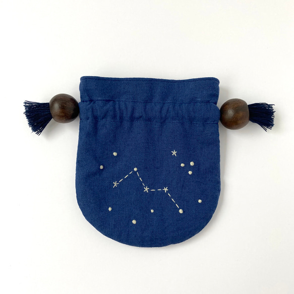 まんまるミニ巾着(星座) Sサイズ 巾着袋 UPPER TREE FACTORY 通販 16591699｜Creema(クリーマ)