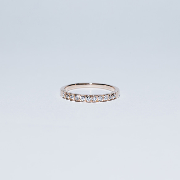 K18PG D0.20ct ピンクゴールドダイヤモンドリング pbdq_113C 指輪・リング pbdq 通販 16599622｜Creema(クリーマ)