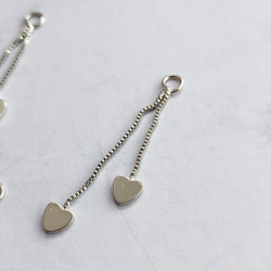 【2個】14kgp 高品質メッキ 2連 ハートチャーム ボックスチェーン チェーンチャーム カン付き パーツ MP057 チャーム Little Beans 通販 16602090 ...