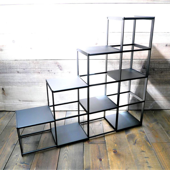 CD941：階段セット5段【シェルフ：5761-SS5 受注製作】 棚・シェルフ・ラック Bukotsu+ 通販 16613241｜Creema(クリーマ)