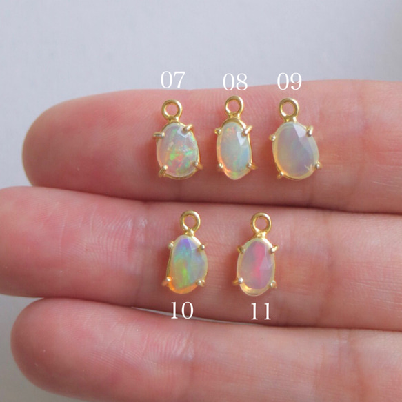 【一点物】選べるオパール フリーフォルムネックレス 14KGF 10月誕生石 ネックレス・ペンダント Chére 通販｜Creema(クリーマ) 16623238