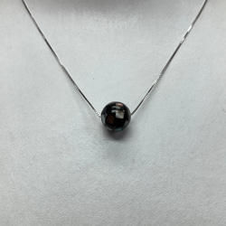 SV 45cmネックレス 白セミラウンド パール Pearlchips 通販｜Creema(クリーマ)