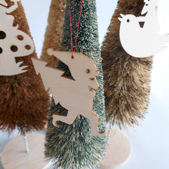 木製 オーナメント ノーム +ツリー1 [WIB-L-40]クリスマス ドワーフ トントゥ トムテ オーナメント2023 木材・板 totalitat 通販｜Creema(クリーマ)