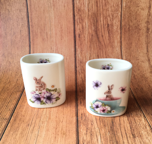 限定☆ うさぎ 綿棒入れ 小物入れ お椀・ボウル・鉢 wind-bell 通販 16675665｜Creema(クリーマ)