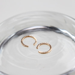 14kgf- sparkle square cut ear cuff (small size) イヤーカフ A.N 通販 16685752｜Creema(クリーマ)