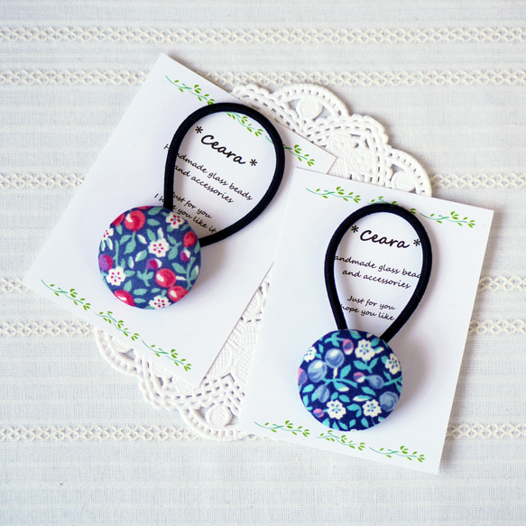 【2個セット】リバティ ヘアゴム Wynberry ウィンベリー ～ LIBERTY ～ ヘアゴム Ceara 通販 16689537 ...